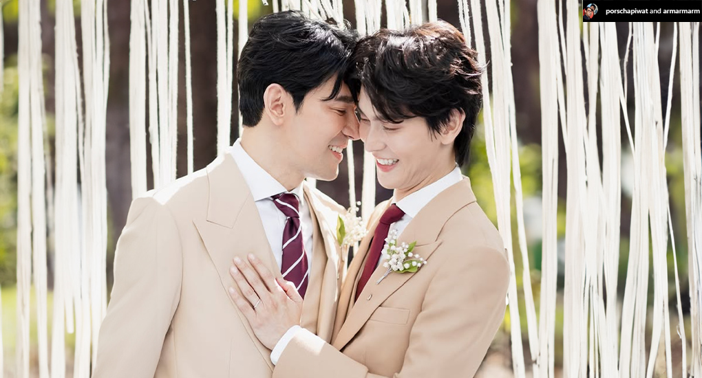 It’s Official! Thai Stars Arm And Porsch Say ‘I Do’ After 17 Years – DNA