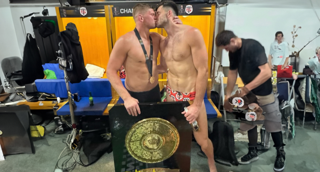 Rugby Kiss Goes Viral And Fans Are Loving The Bromance – DNA